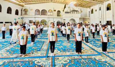Indian school in Abha hosts yoga session ahead of IDY 2026
