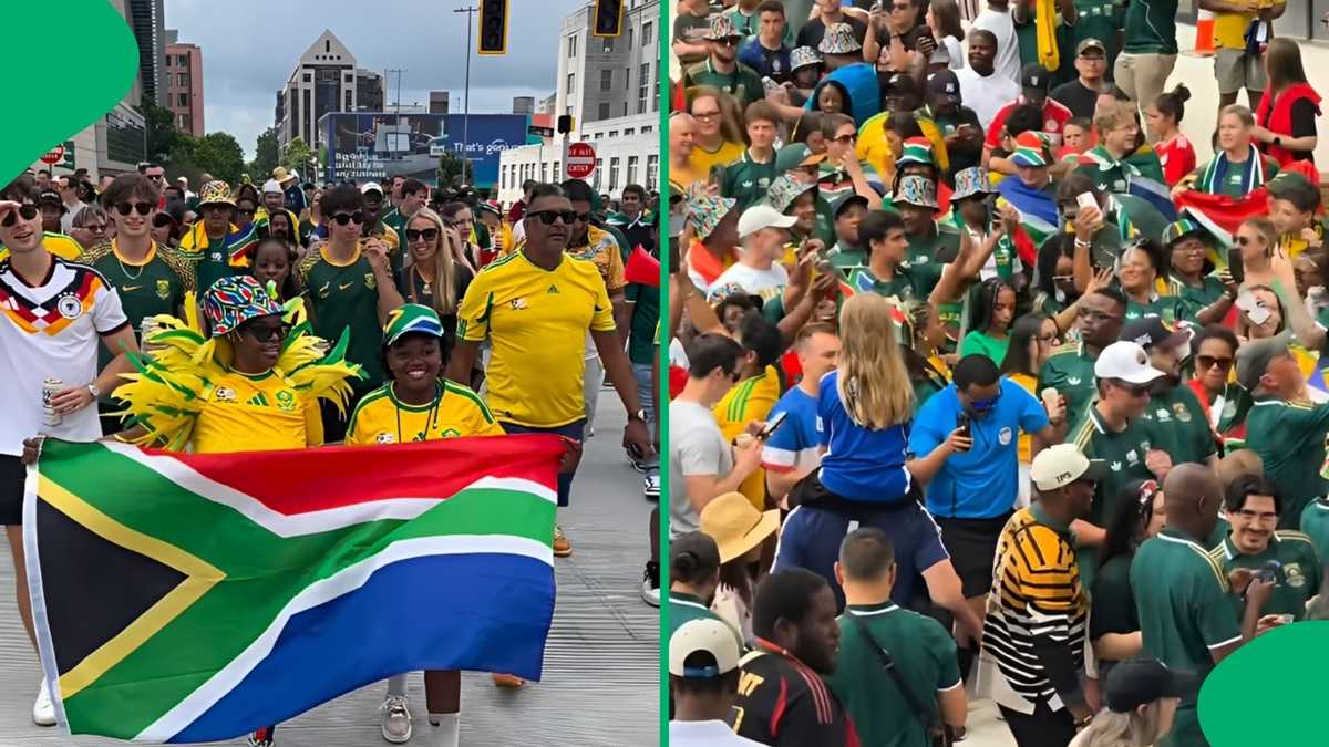 No DNA, just RSA: Proud South Africans take over downtown Atlanta for ...