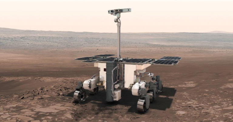 ESA rover Rosalind Franklin, designed to look for molecules of life on ...