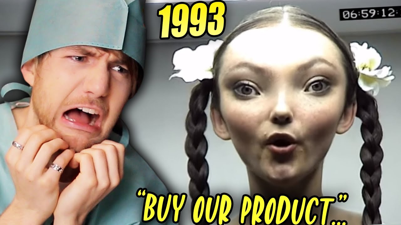 Terrifying 90s commercials reaction