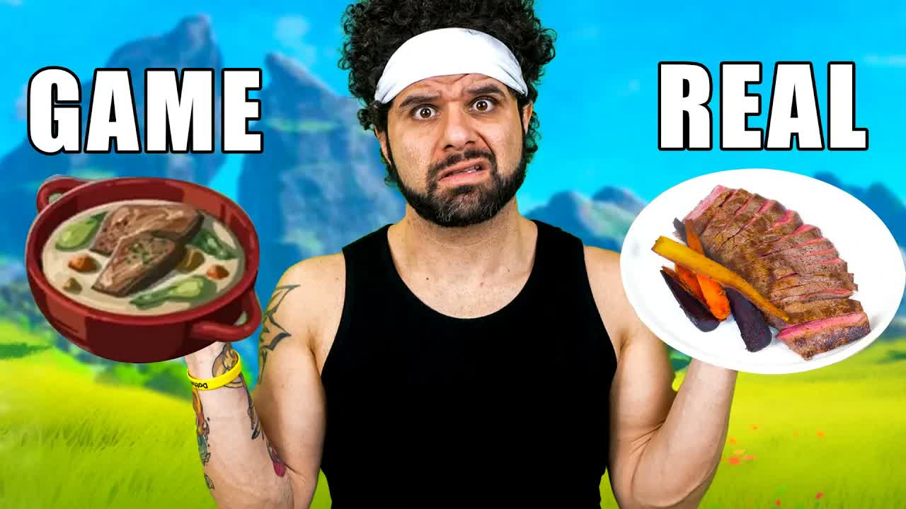 My wife judged every dish — most of Zelda's food actually works