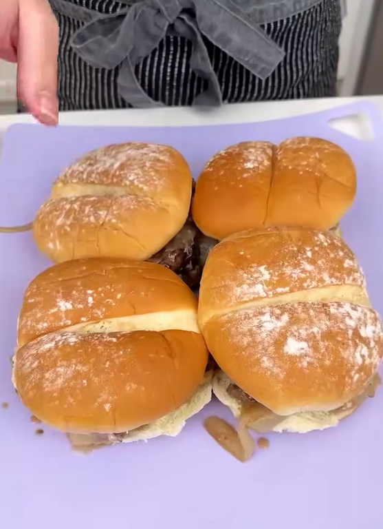 Oven baked onion mushroom burgers everyone will love