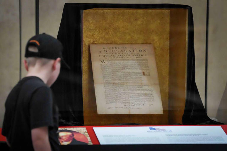How to see a 'lost copy' of the Declaration of Independence at Fair ...