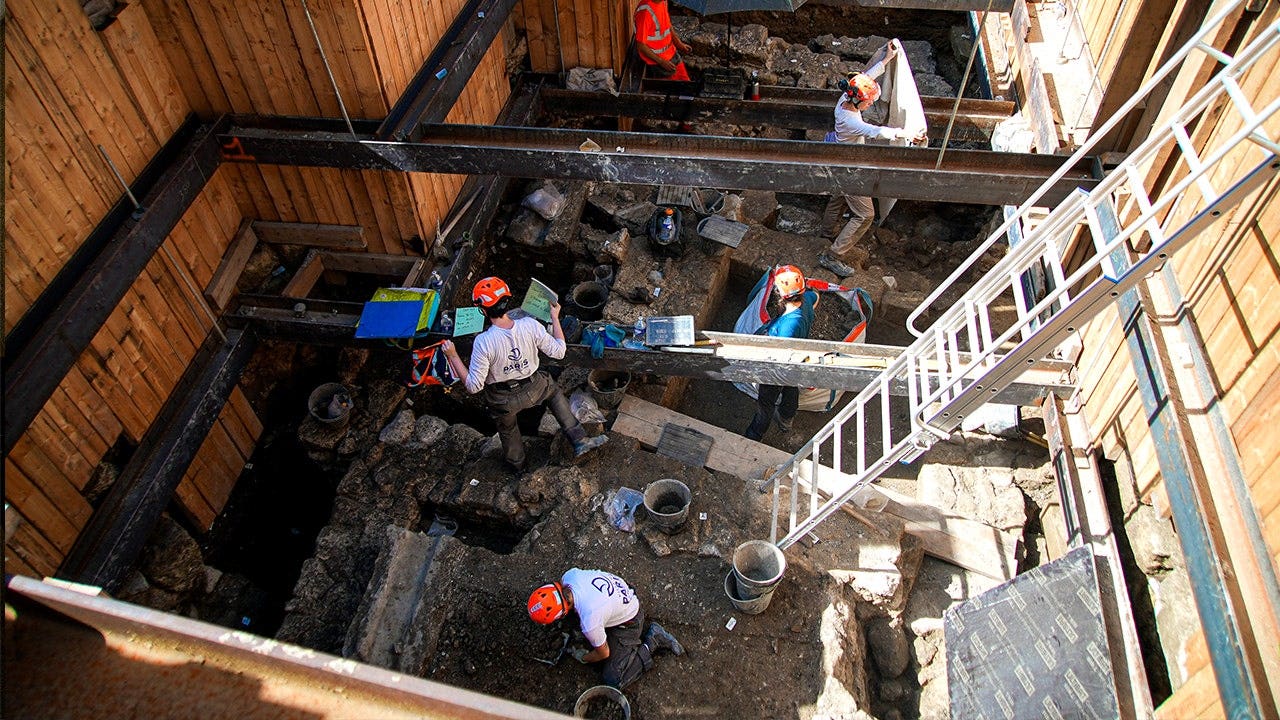 'Dig of the century' beneath Notre Dame reveals mysterious markings ...