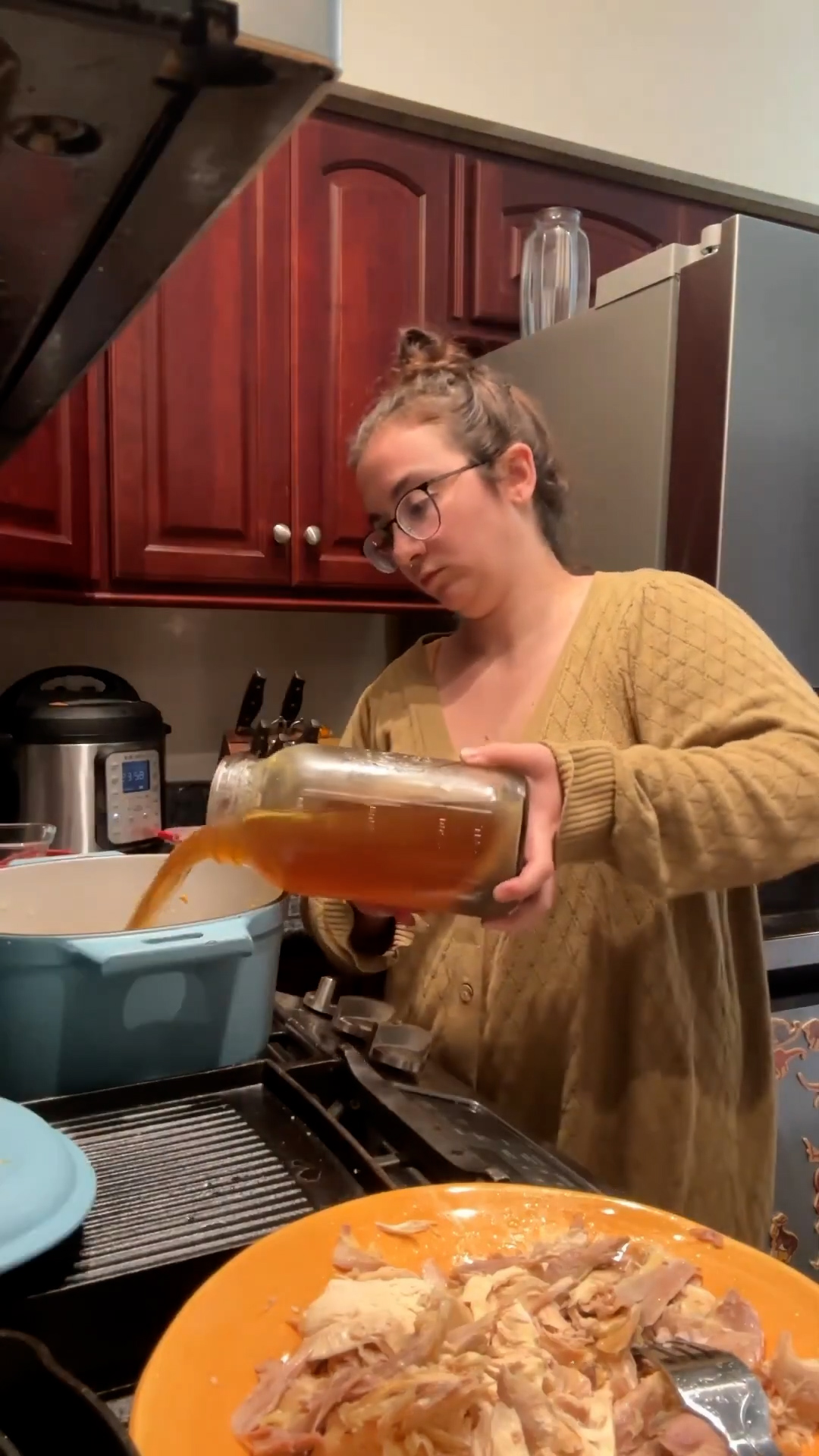 Comforting homemade soup that warms the soul on our homestead