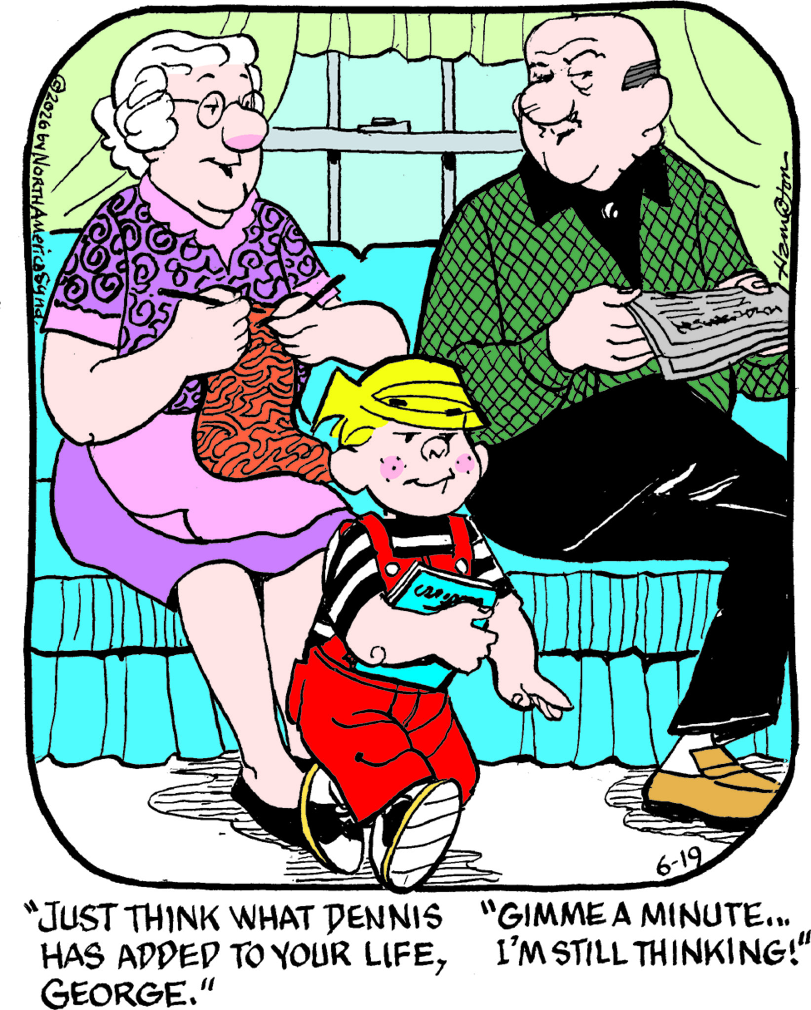 Dennis the Menace by H Ketcham, M Hamilton & R Ferdinand