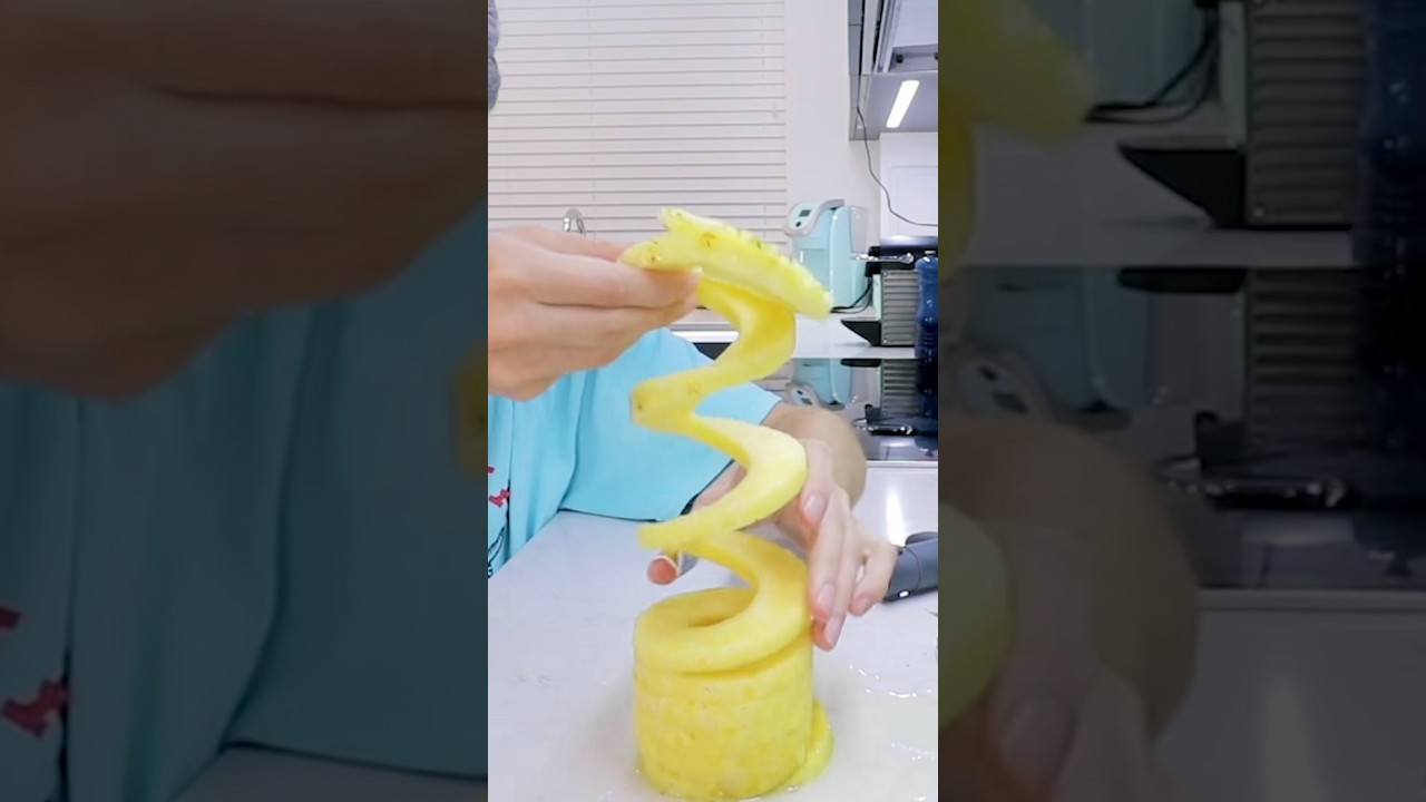 Genius pineapple spiralizer hack turns fresh fruit into sweet noodles