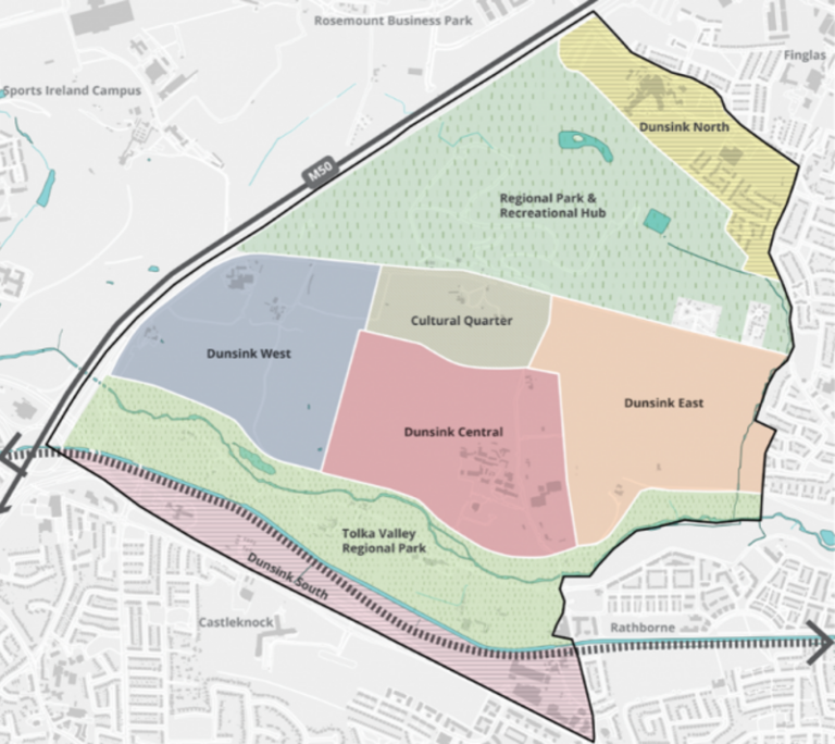 Council unveils plans for new 'Dunsink City Quarter' with potential for ...