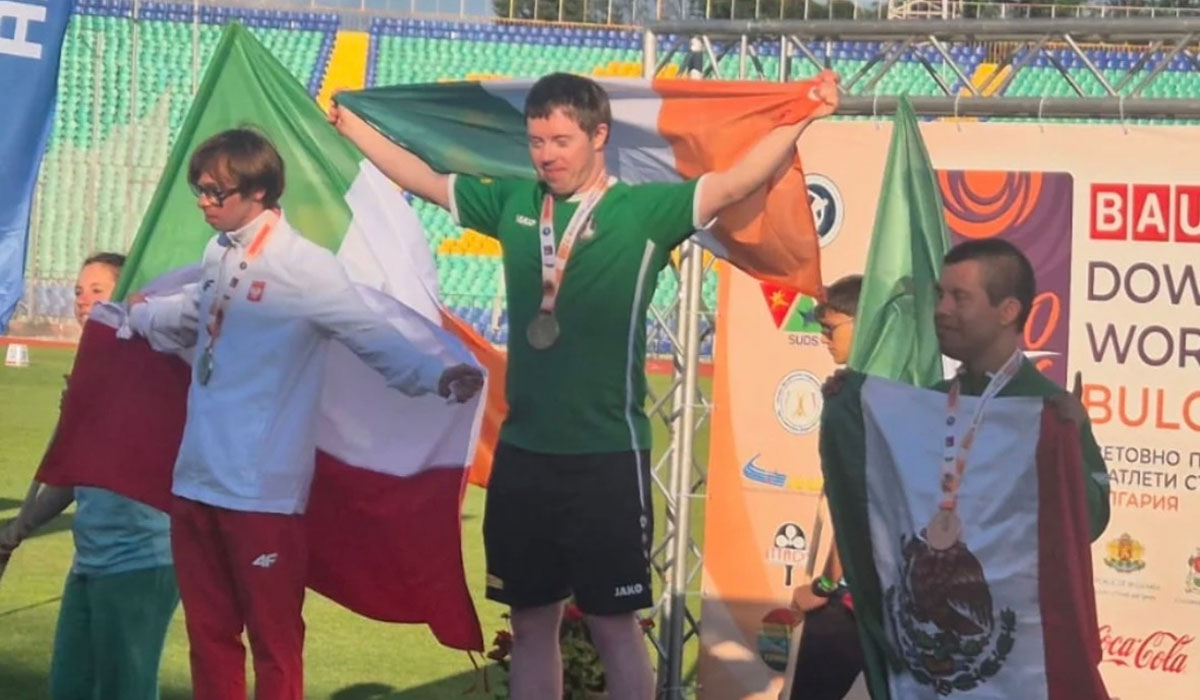 Irishman breaks record at Down Syndrome World Championships ahead of ...