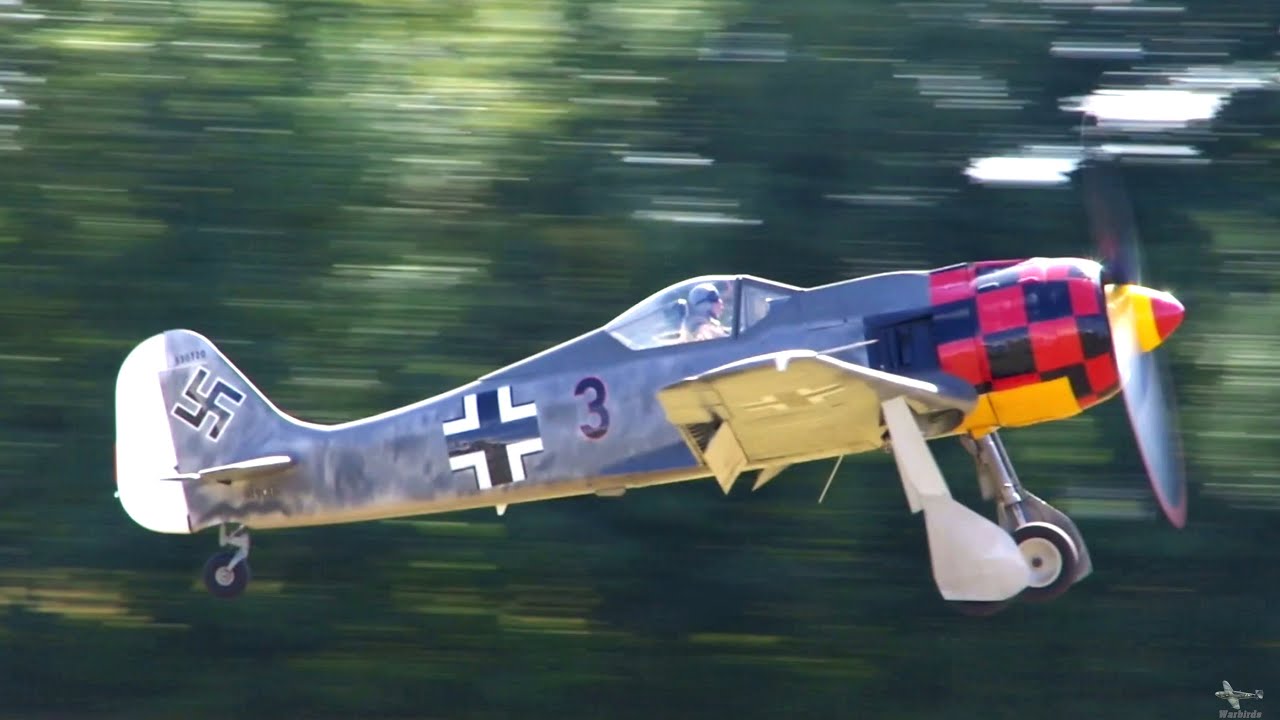 Watch this FW 190 roar into the sky - “One of Germany’s deadliest ...