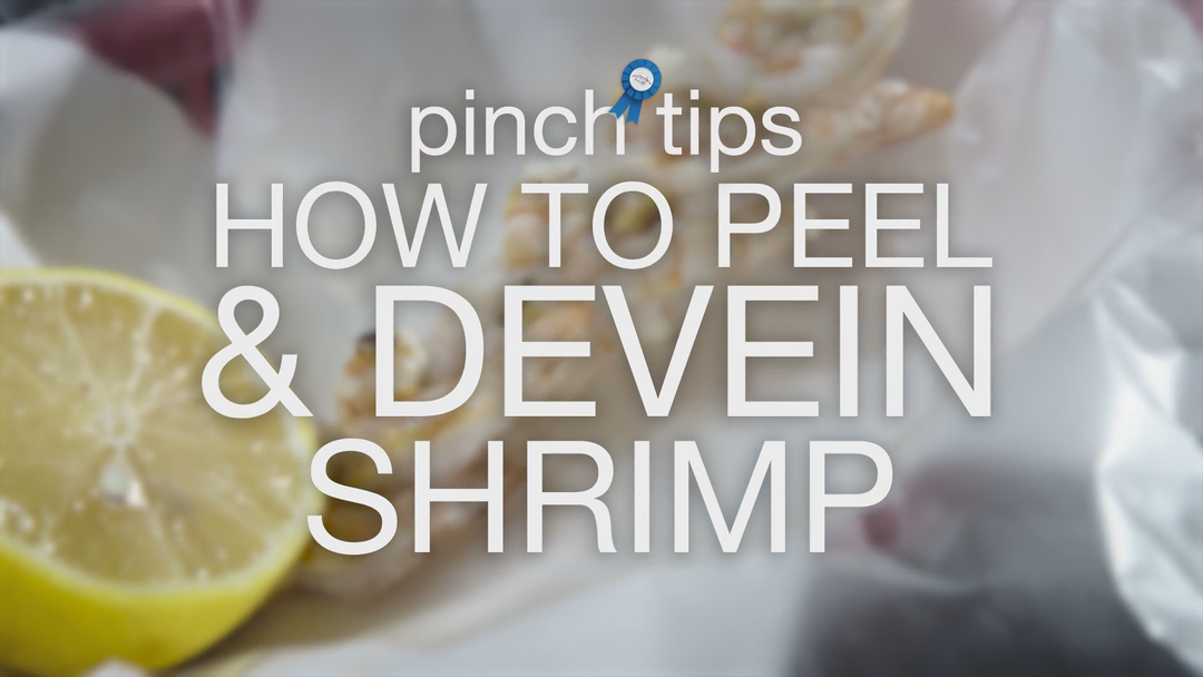 How to peel & devein shrimp