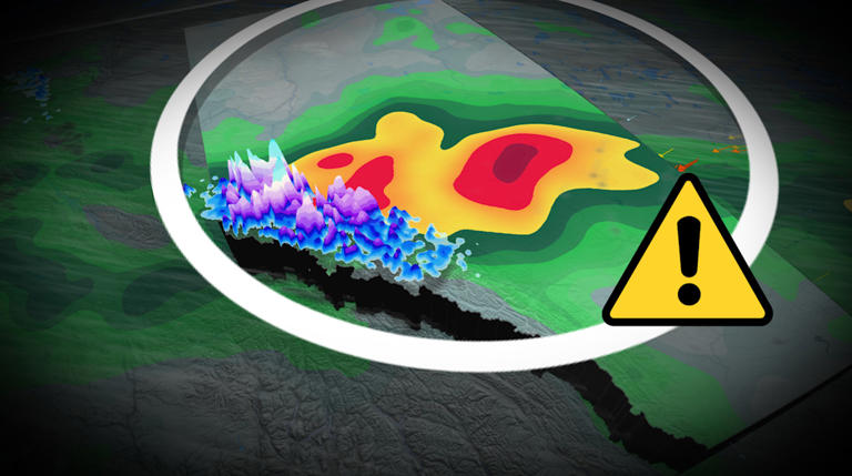 50-100 mm: Heavy weekend rain, storms, and snow hit Alberta