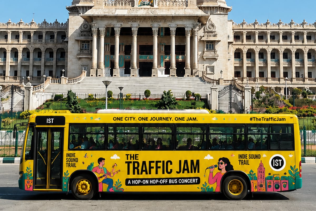 Bengaluru gets a travelling music bus: Meet 'The Traffic Jam'