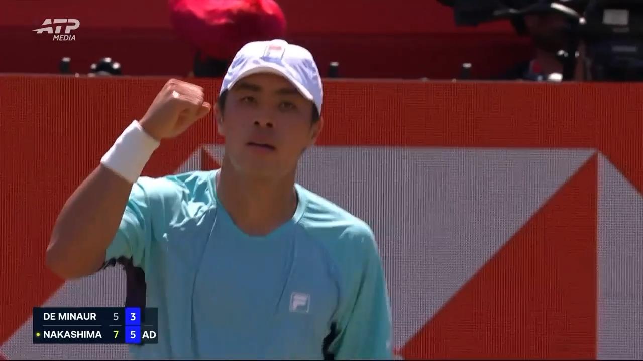 Nakashima upsets De Minaur to reach Queens semis