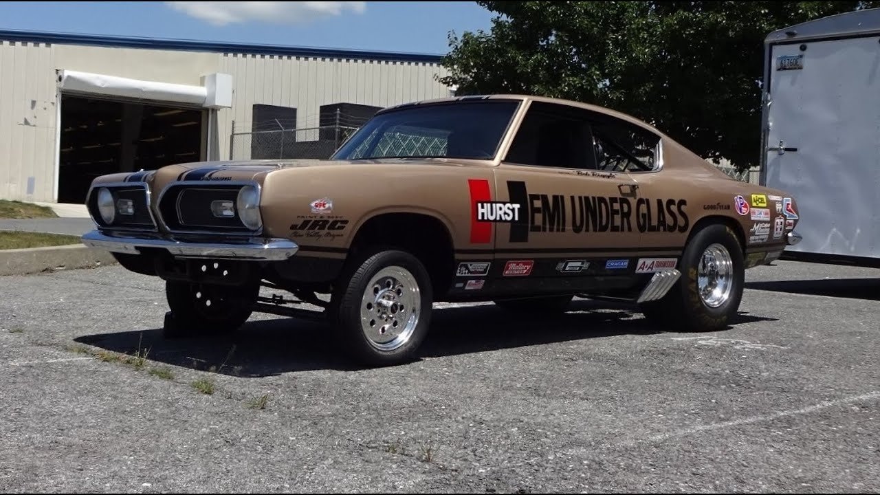 1969 Plymouth Barracuda Hemi under glass