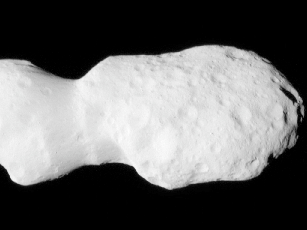 155 million-year-old peanut-shaped asteroid captured wobbling in space