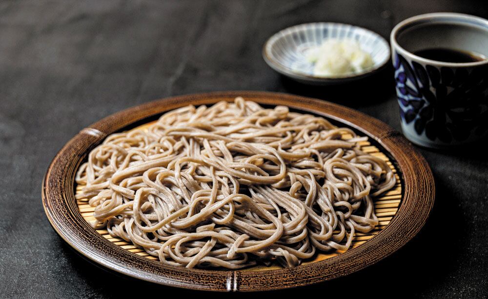 Jaran's crisp buckwheat soba with light tsuyu