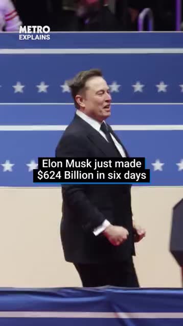 Elon Musk just made $624 billion in six days