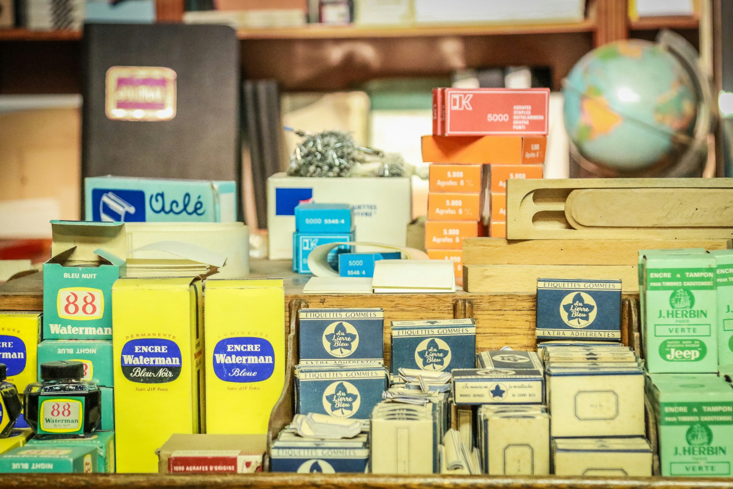 Old Chalkboard Slates and School Supplies Collectors Seek Out