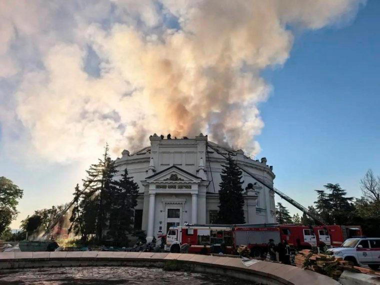 Crimea is burning and Putin’s grip is weakened
