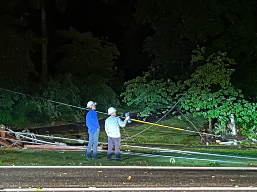 Photos: Storm damage seen across the Tri-Cities