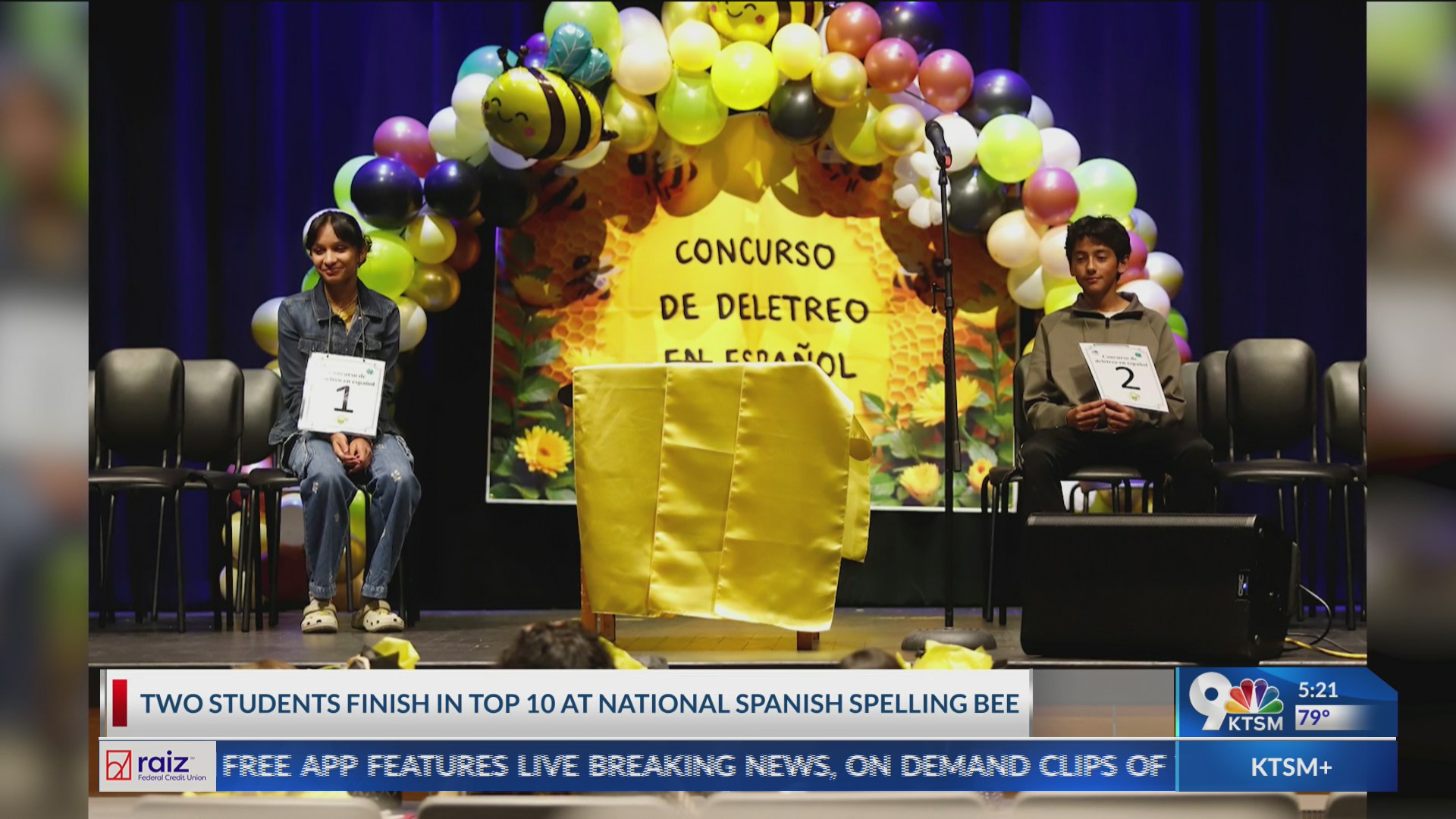 2 students finish in top 10 at national spelling bee