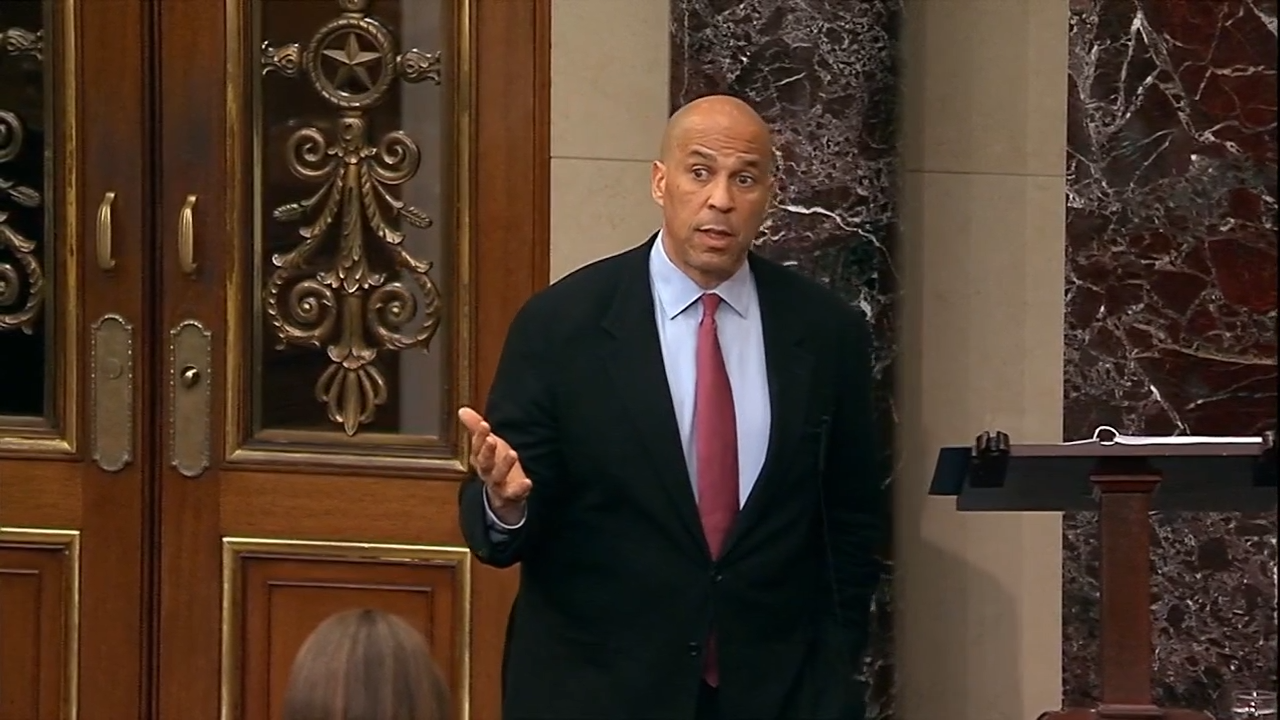 'A reign of terror fell throughout the South': Cory Booker revisits ...
