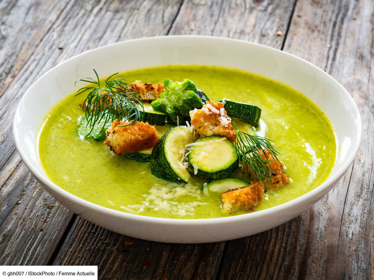 Gaspacho verde : la version aux courgettes à consommer froid pour se ...