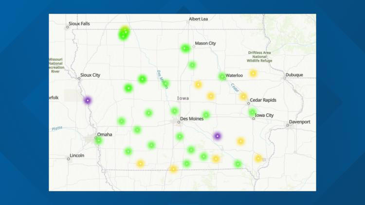 10 state beaches not recommended for swimming by Iowa DNR: See latest ...