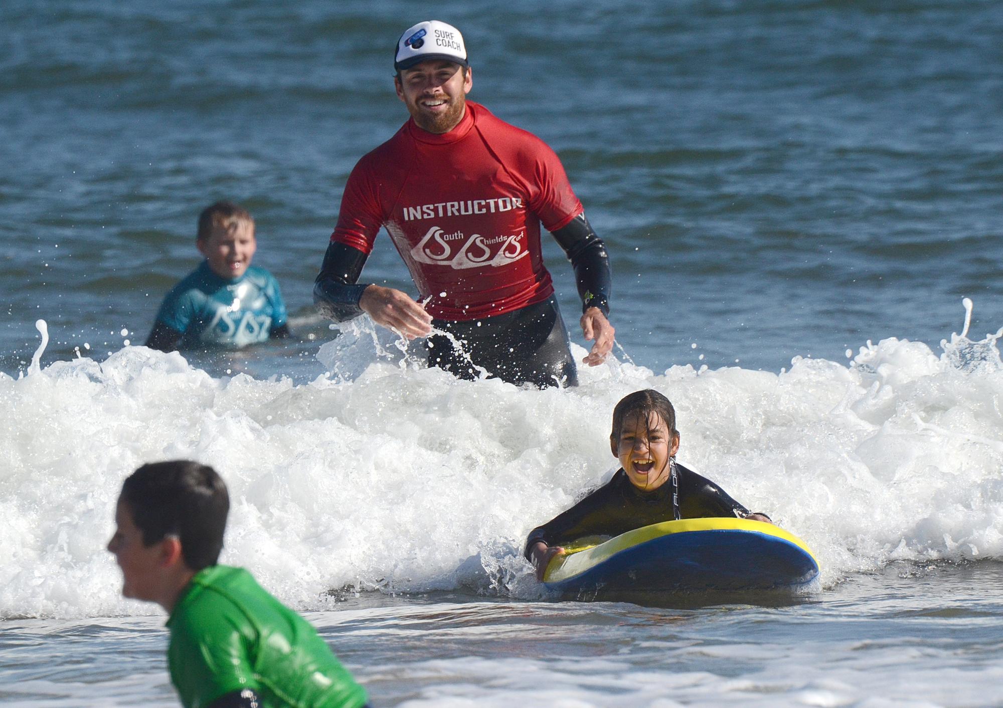 South Shields Surf School hosting social events for children aged 10-17