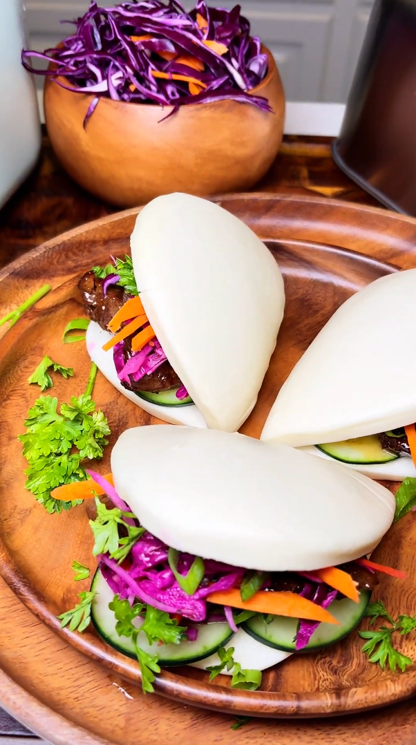 Mom Of 7 Makes Beef Bao Buns Easy Night Snack