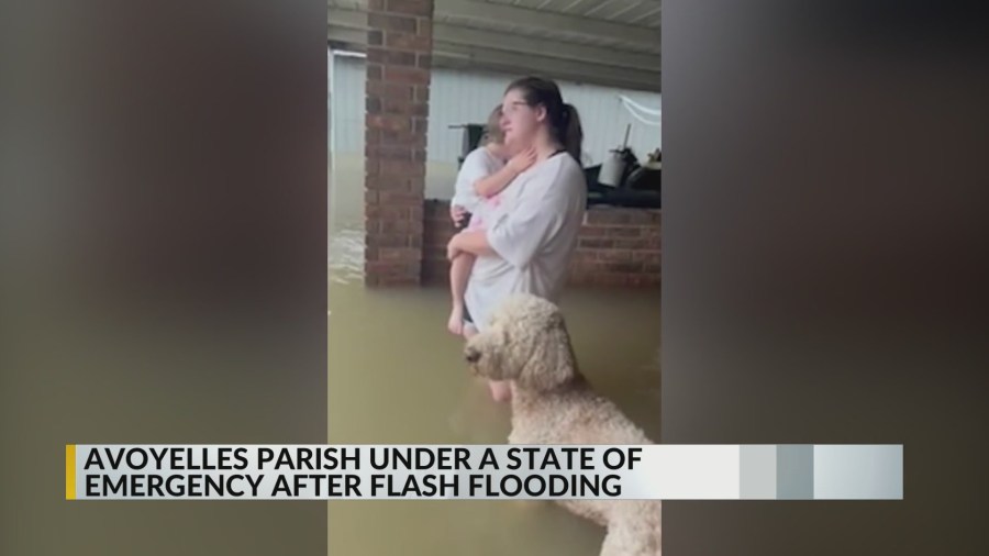 Historic flooding overwhelms Avoyelles Parish; residents, volunteers ...