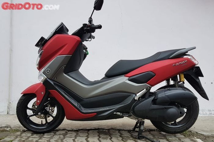 Ternyata motor matic Yamaha NMAX bisa pasang parking brake lock