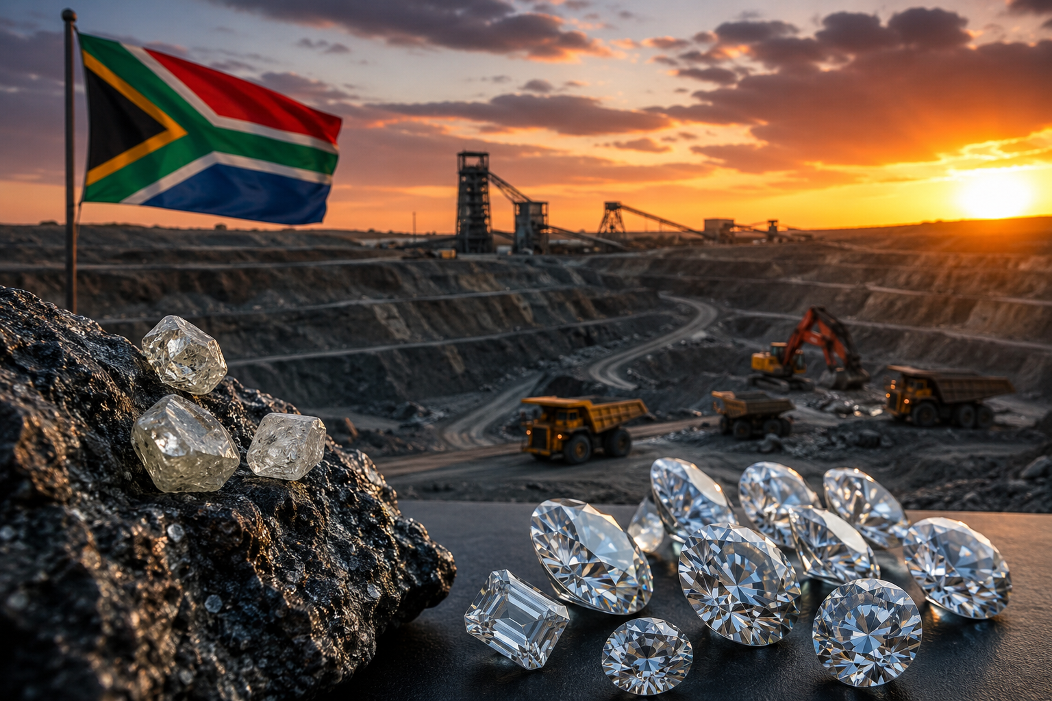 South Africa’s diamond industry may face disruption as London-listed ...