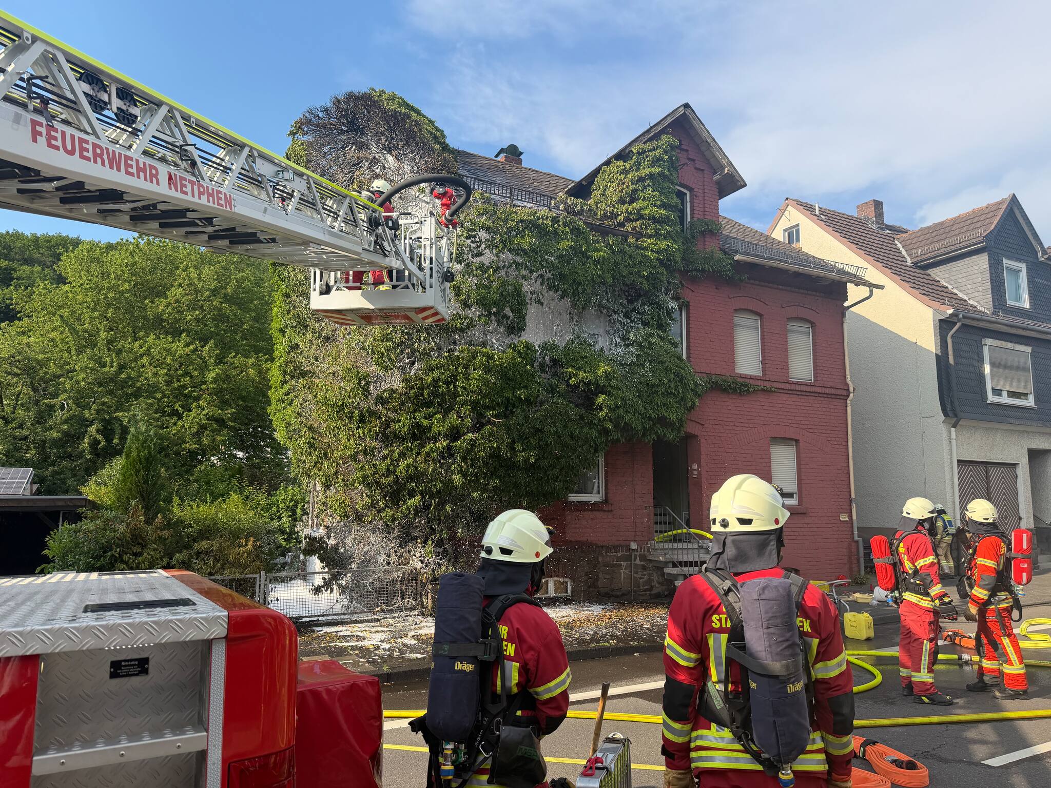 Nach Feuer in Dreis-Tiefenbach: B62 wieder frei