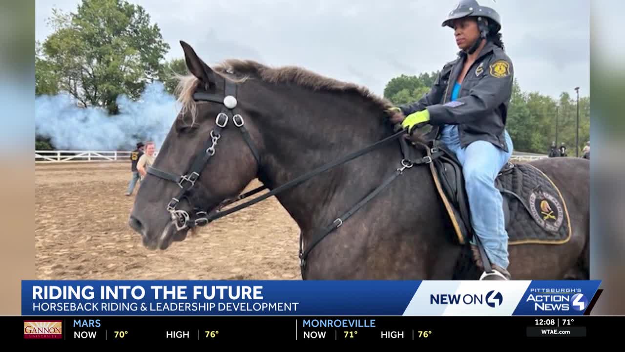 Pittsburgh detective uses horseback riding to empower inner-city youth