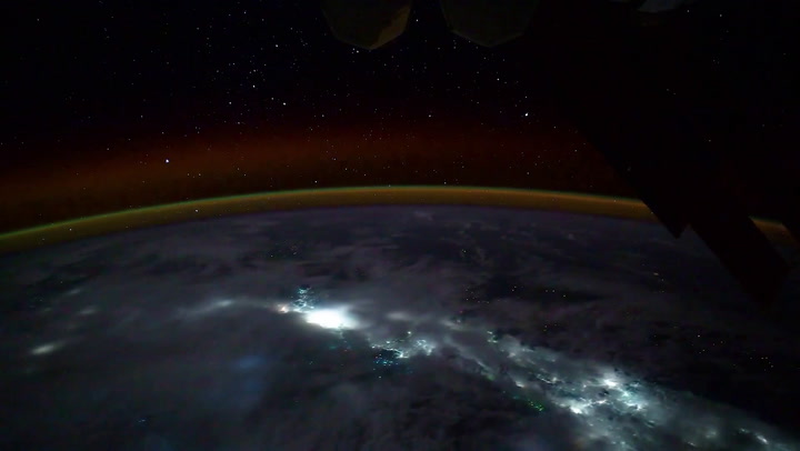 Amazing auroras time-lapse captured by NASA astronaut from ISS