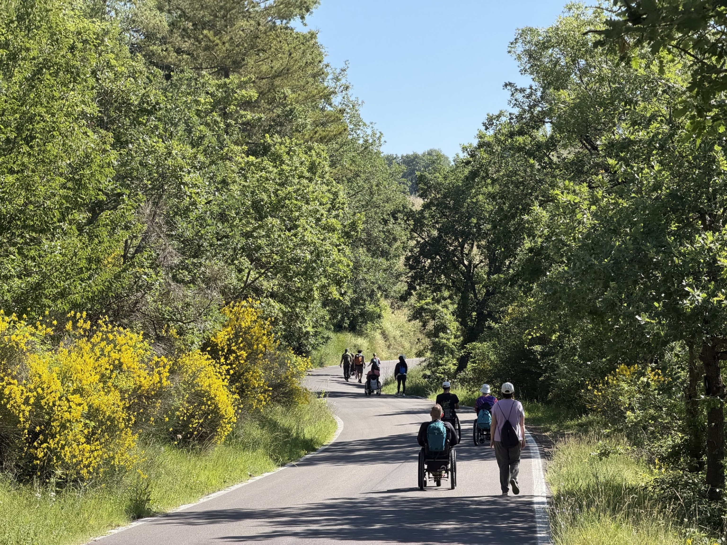 Ad Assisi 'Walk & Roll' il progetto che rende inclusiva la Via di Francesco