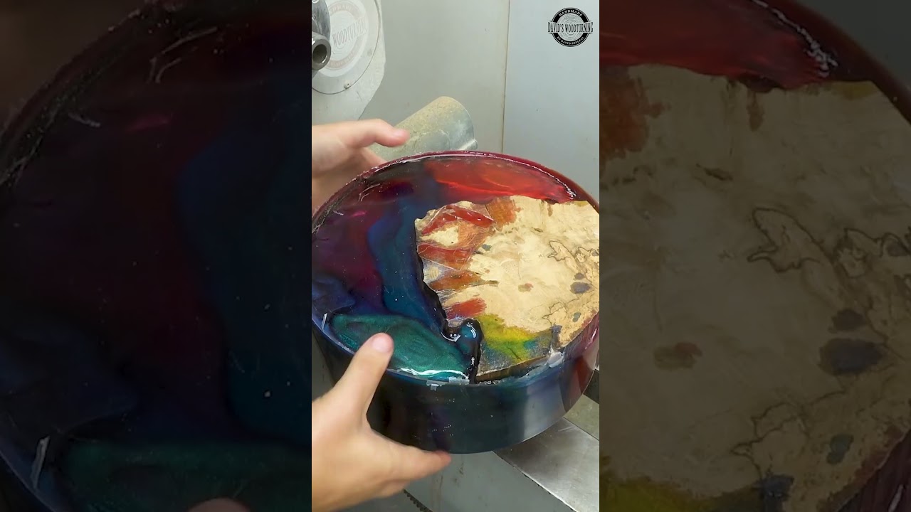I'm a pro and I was shocked by this multi colored hollow form!