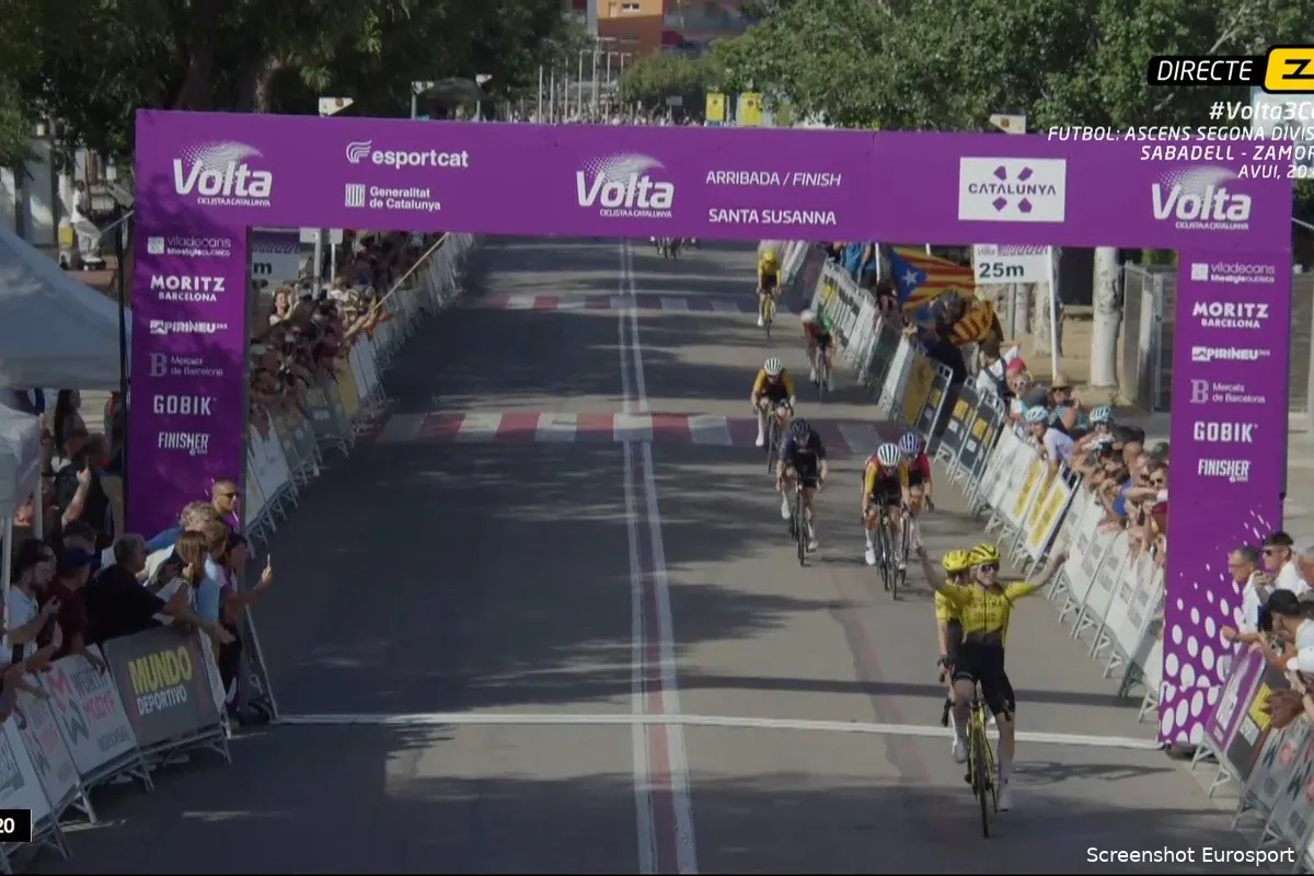 Marianne Vos cements comeback with a Visma 1-2 at the Tour of Catalonia