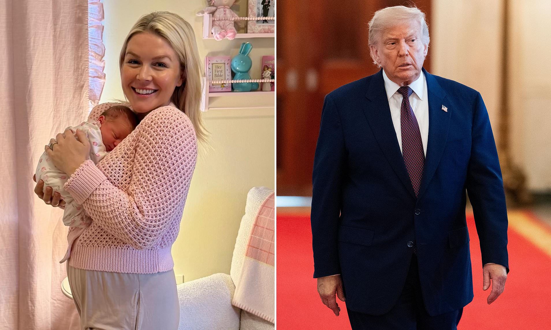 Karoline Leavitt shares anguish at her baby girl growing up too fast