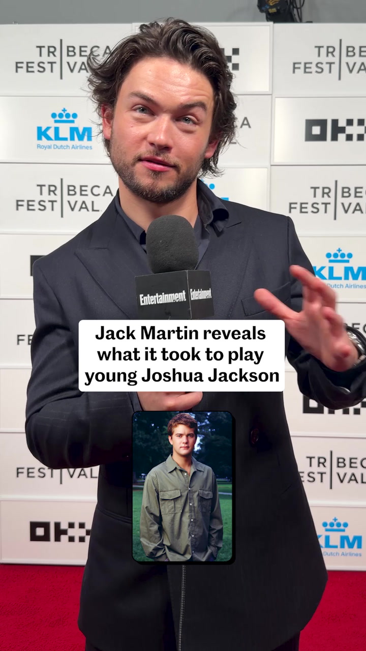 Jack Martin reveals what it took to play young Joshua Jackson in 'Happy ...