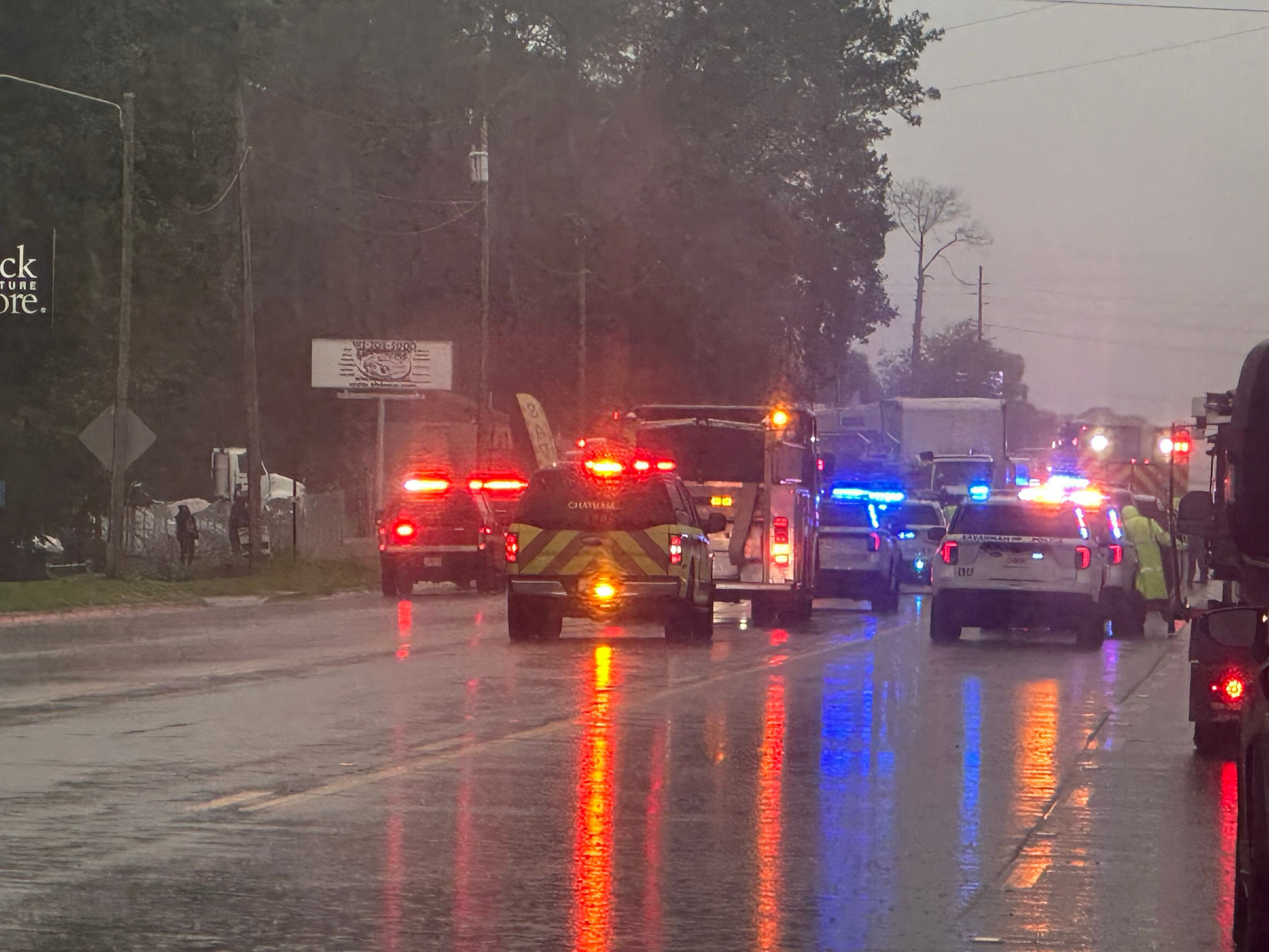 Crews on scene of large crash near Ocean Highway and Chatham Parkway