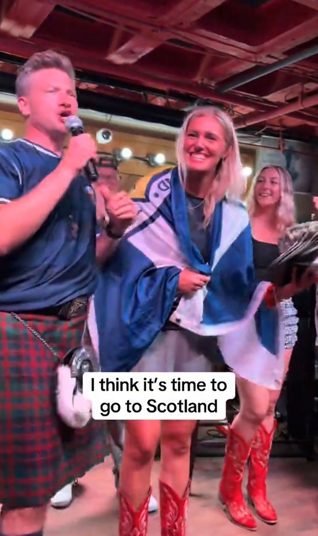 Boston gals predict baby boom after partying with charming Scots during ...