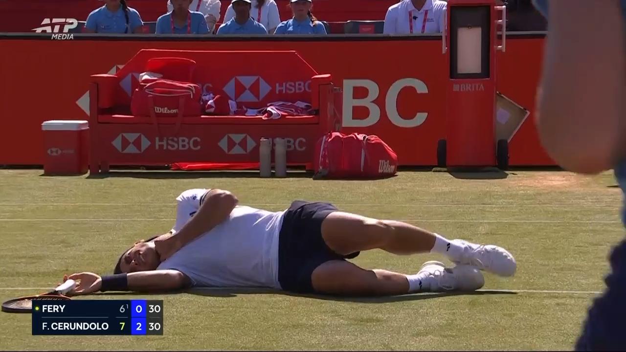 Cerundolo hit in neck in Queens quarters