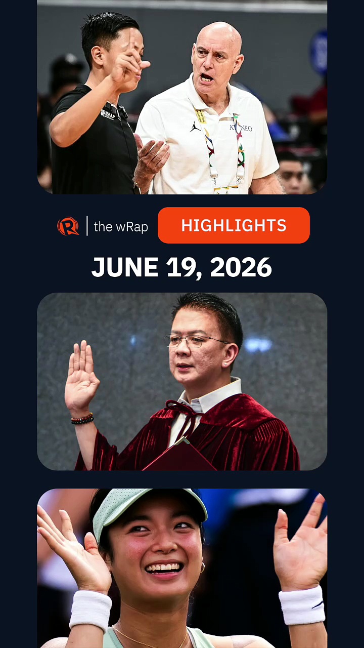 Today’s headlines: Ateneo, Chiz Escudero, Alex Eala | The wRap | June ...