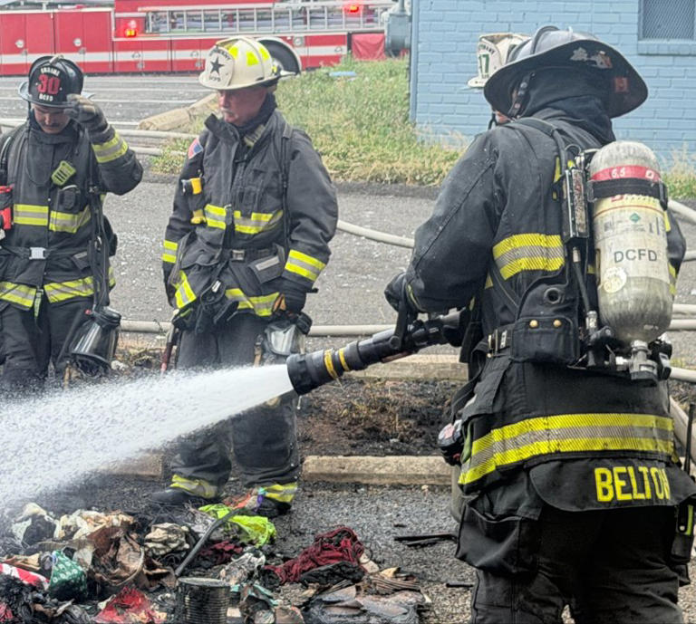 Dumpster fire sends plumes of smoke across northeast DC