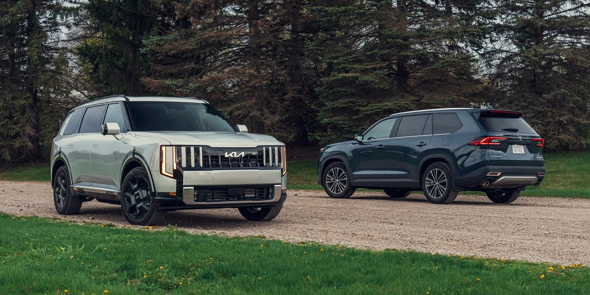 2027 Kia Telluride vs. 2026 Toyota Grand Highlander: A battle of two ...