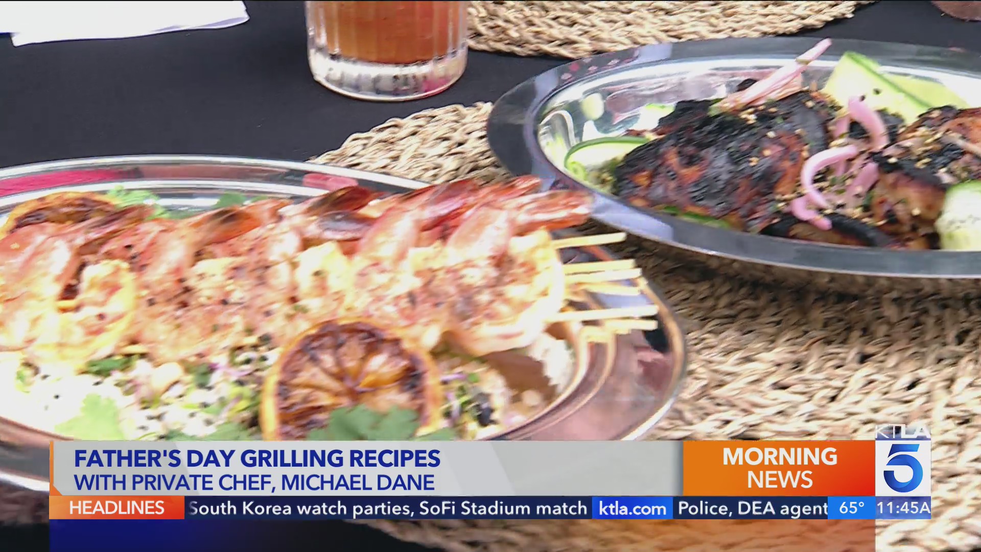 Father's Day grilling recipes with Chef Michael Dane