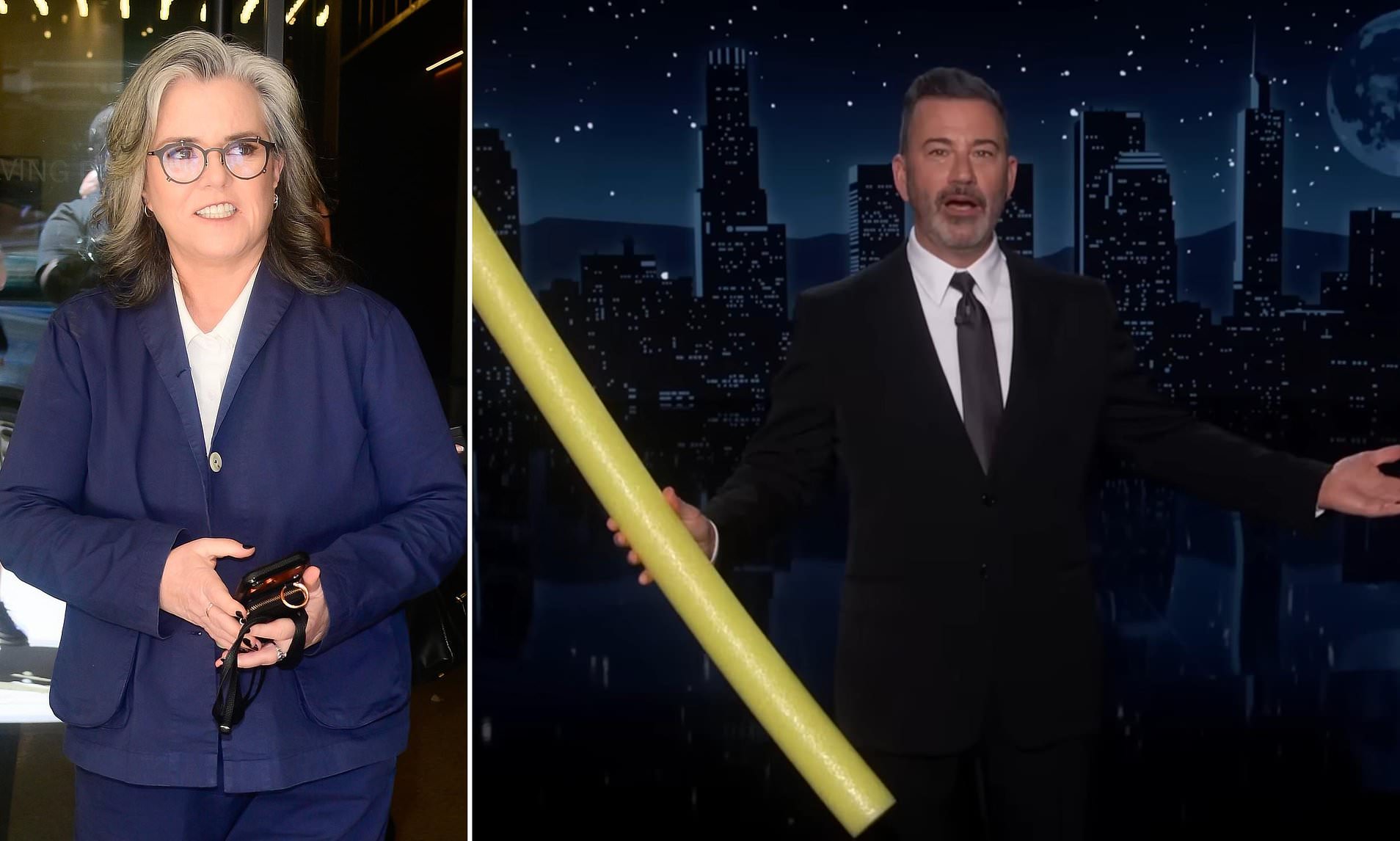 Trump foe Rosie O'Donnell to replace Jimmy Kimmel as he steps back from ...